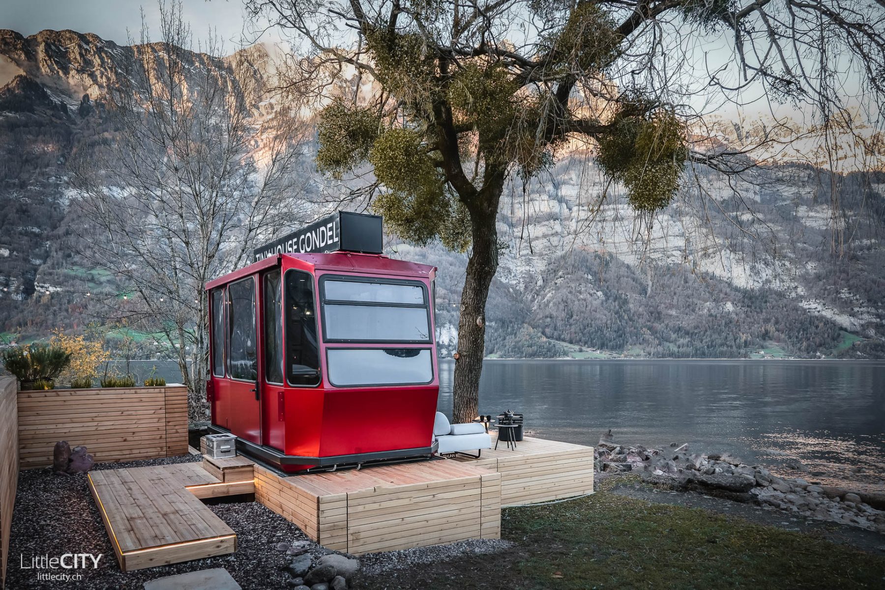 Tiny House Gondel am Walensee in Murg ist jetzt buchbar! ⋆ LittleCITY ...